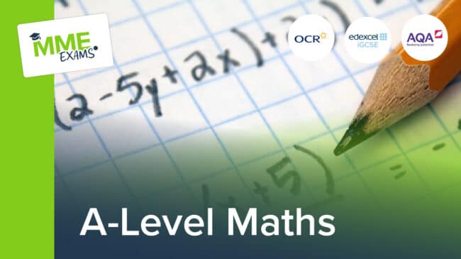 A Level Maths Exam | MME Exams